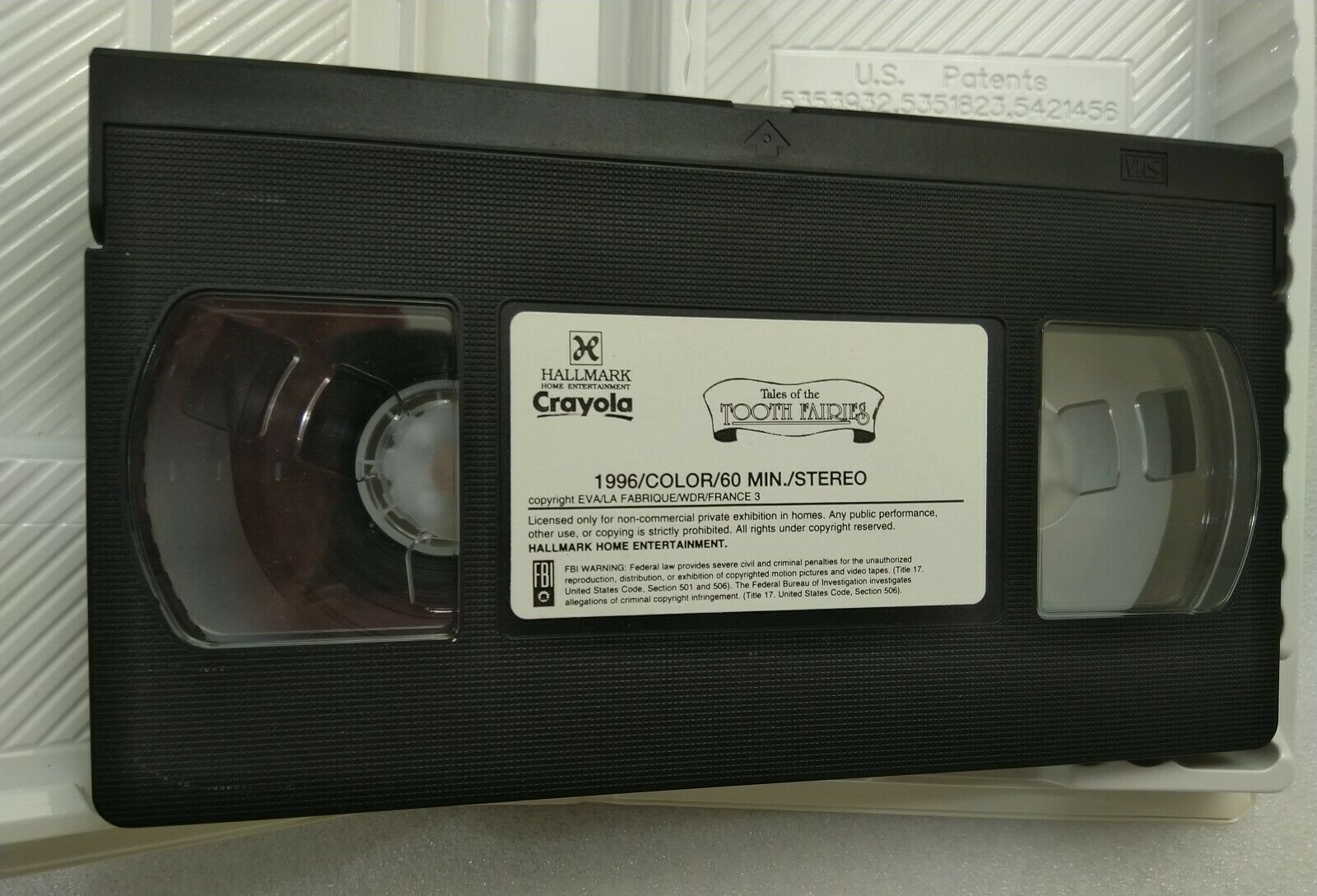 VHS Crayola Presents Tales of the Tooth Fairies (VHS, 1997) - VHS Tapes