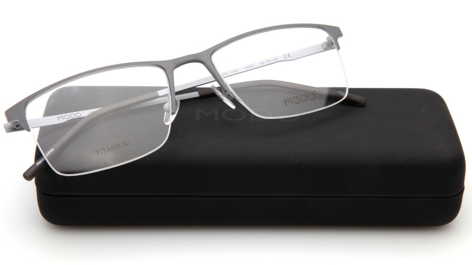 NEW MODO 4235 GREY EYEGLASSES FRAME 54-18-145mm B38mm - Eyeglass Frames