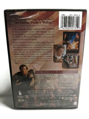The Patriot DVD Special Edition Mel Gibson Heath Ledger Joely ...