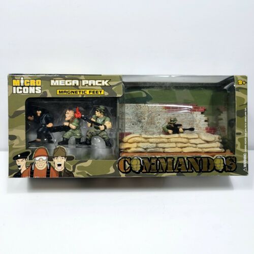 Micro Icons Mega Pack Magnetic Feet Commandos NEW Grenade Alley Series ...