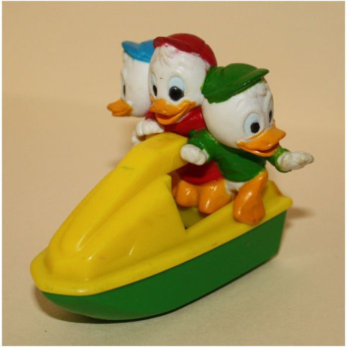 1988 McDonalds Disney's Duck Tales II Huey, Dewey & Louie on Jet Ski ...