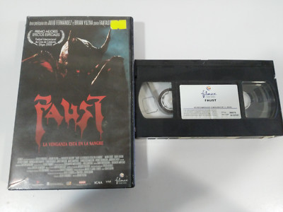 Faust La Vengeance Esta en La sangre Brian Yuzna VHS Tape Castillan ...