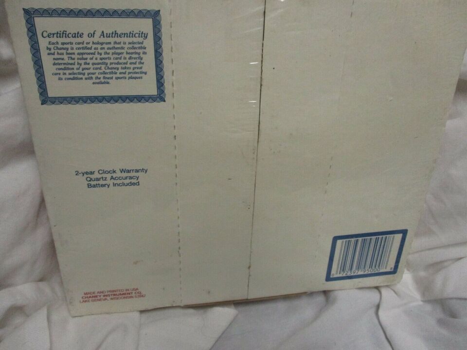 1993 Michael Jordan Chaney Clock on Wood Wall Plaque with NBA Picture ...