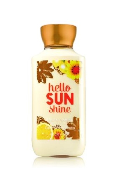 3 Pc Bath & Body Works Hello Sunshine Set- Lotion, Shower Gel ...
