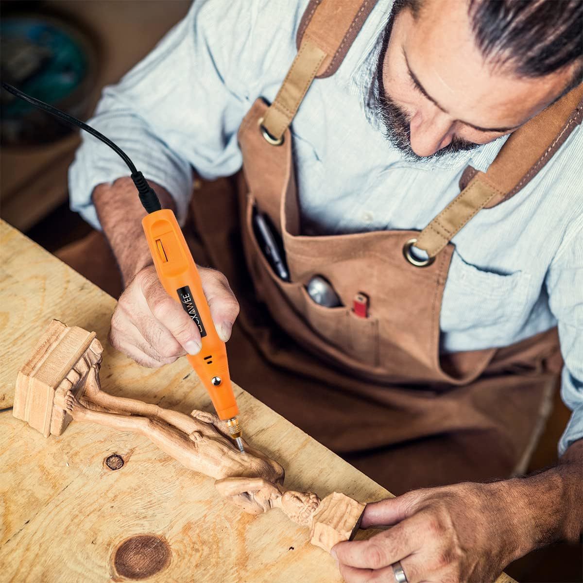 Corded Rotary Tool Kit For Crafts, Goxawee Mini Power Tool With, Diy ...