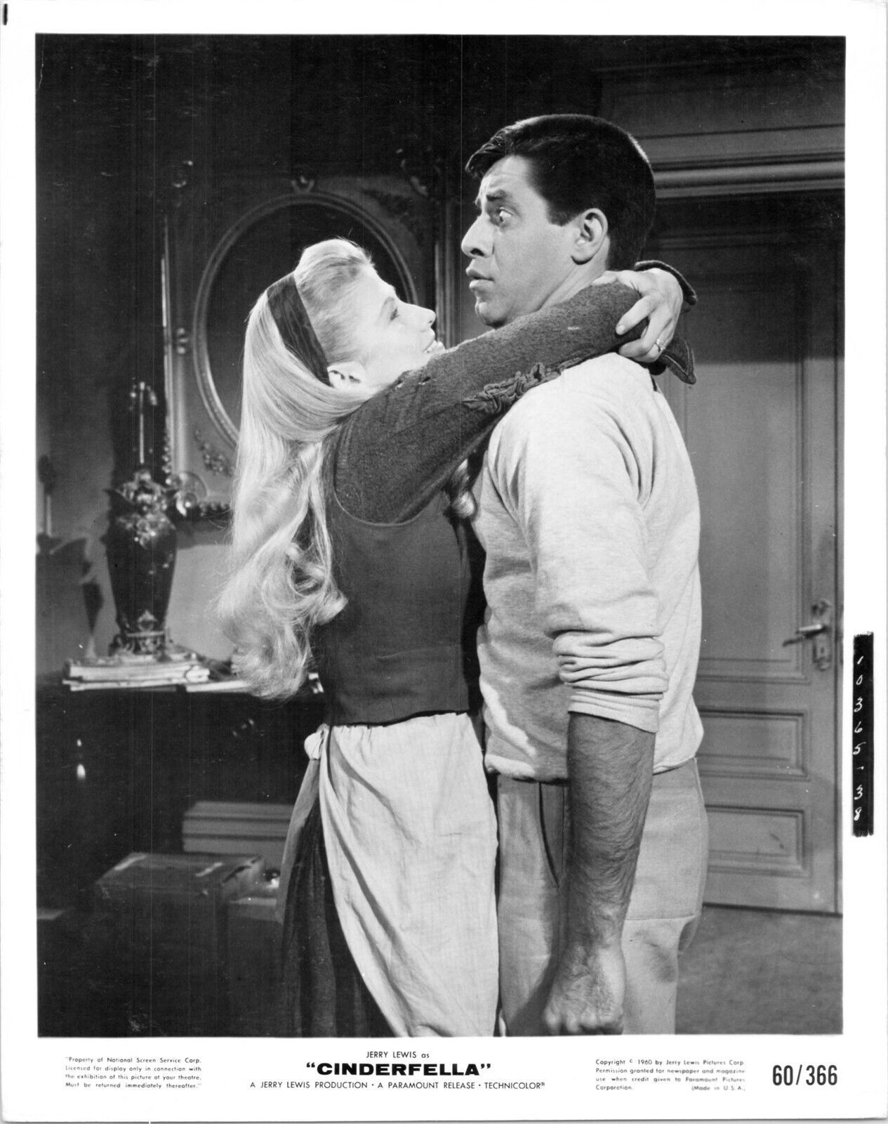 Cinderfella 1960 original 8x10 photo Anna Maria Alberghetti embraces ...