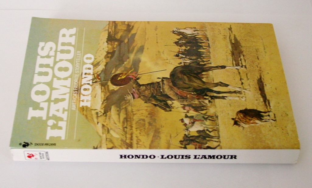Louis L'Amour-Robert McGinnis HONDO Western 1997 Bantam Reissue ...