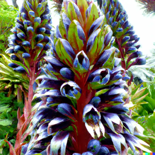 10 Puya Alpestris Planting Seed Sapphire Tower And Exotic Tropical ...