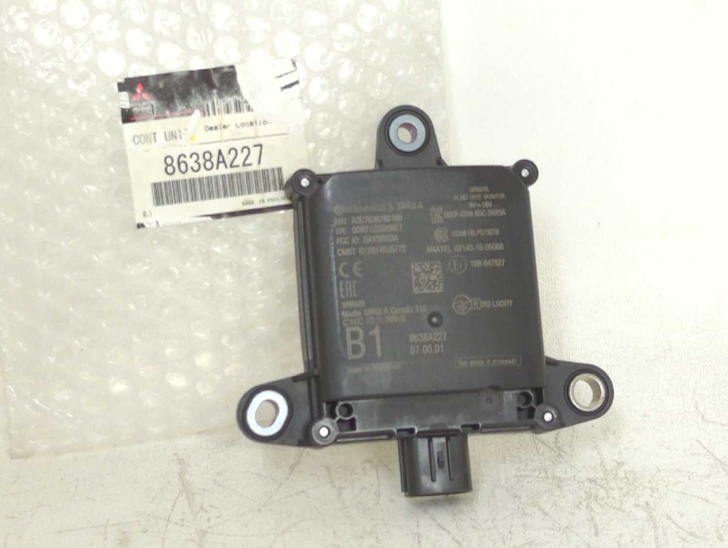 New OEM Mitsubishi Blind Spot Radar Module 2019-2023 Outlander Sport ...