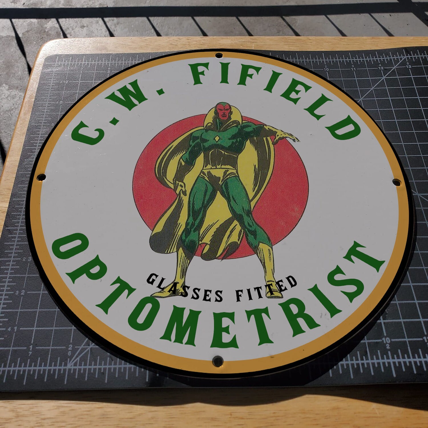 Vintage C. W. Fifield Glasses Fitted and similar items