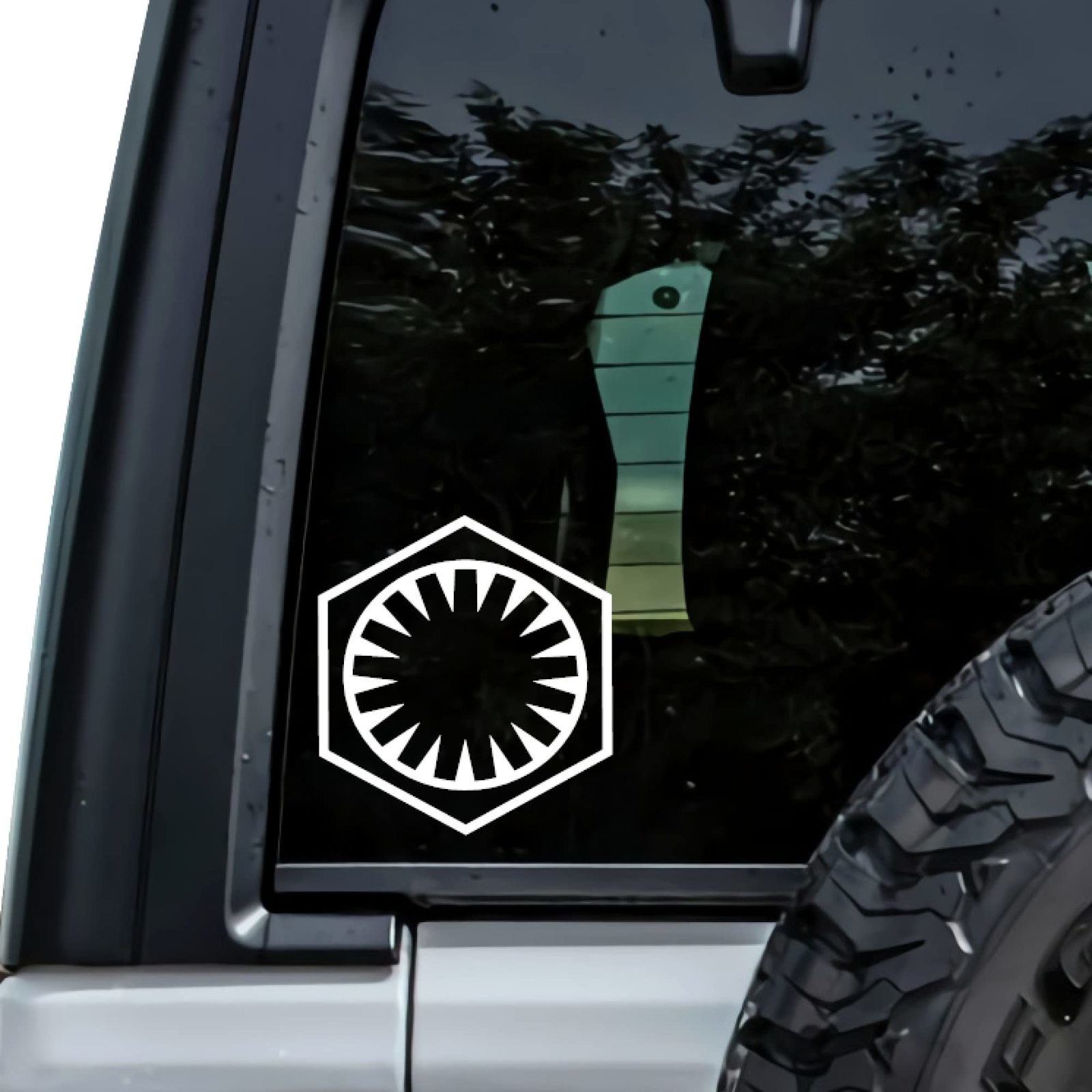 The First Order Galactic Empire Imperial Logo Vinyl Decal Sticker 5X4.5 ...