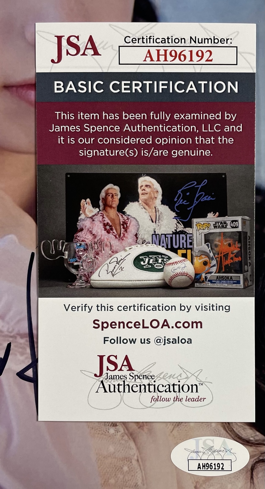 SARAH ROCHELLE Signed Autographed 8 x 10 PHOTO Breaking Legs JSA CERT ...