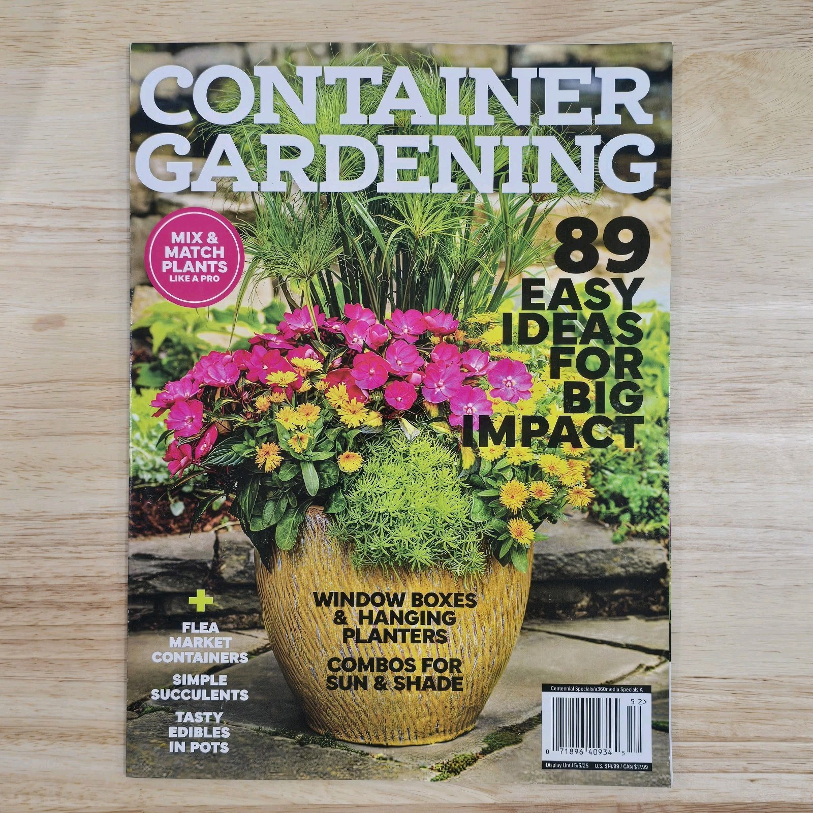 Container Gardening Magazine 2025 • 89 Easy Ideas For Big Impact ...
