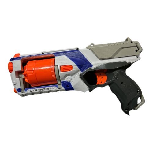 NERF Gun Strongarm N-Strike Elite Blaster Revolver Toy - Dart Guns ...