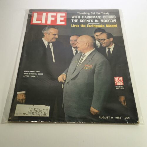 VTG Life Magazine: Aug 9, 1963 - Threshing Out the Treaty with Harriman ...
