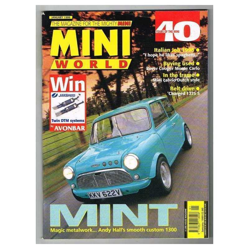 Mini World Magazine January 1999 mbox203 Mint - 40 Years of The Mini ...