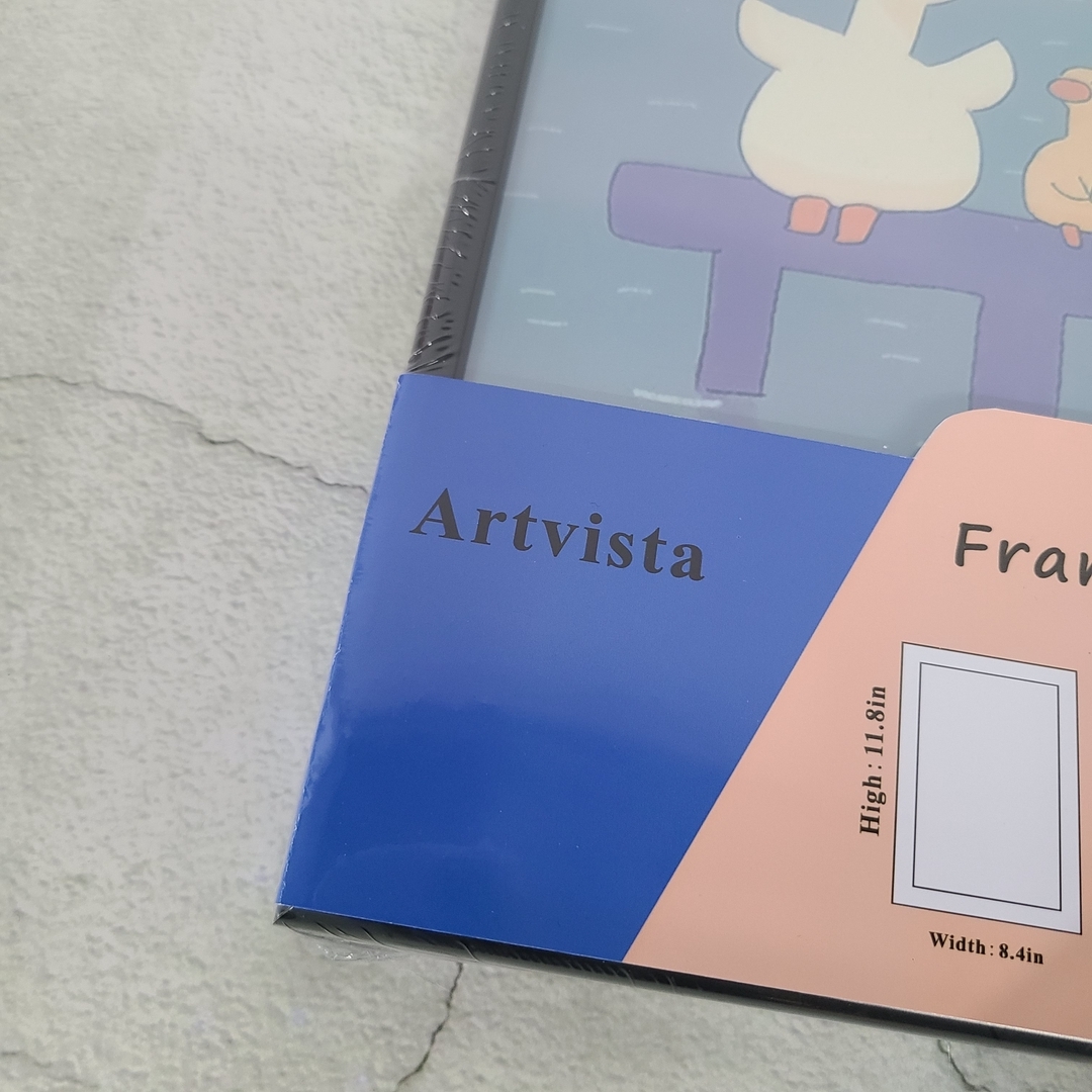 Artvista Framed art etchings Black frame, can be hung on the wall or placed - Every Other Thing