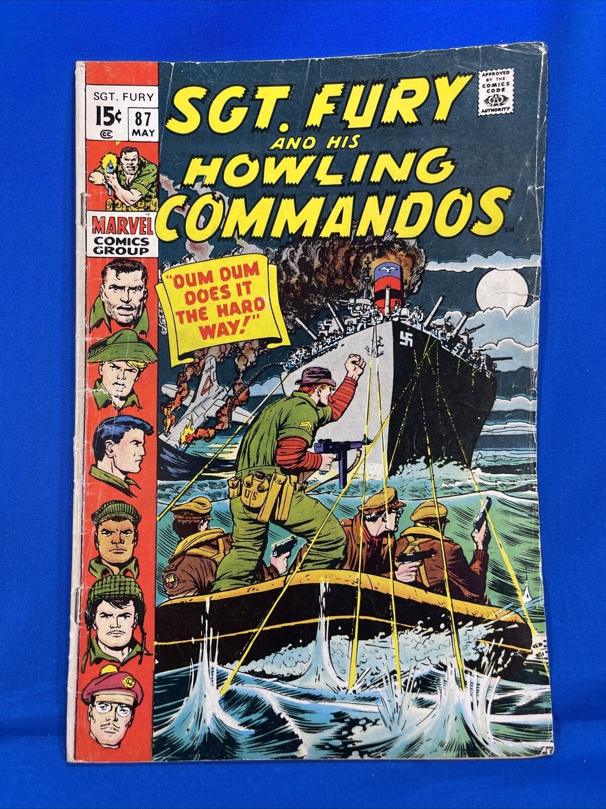 Sgt.Fury and his Howling Commandos #87 “Dum Dum Does It The Hard Way ...