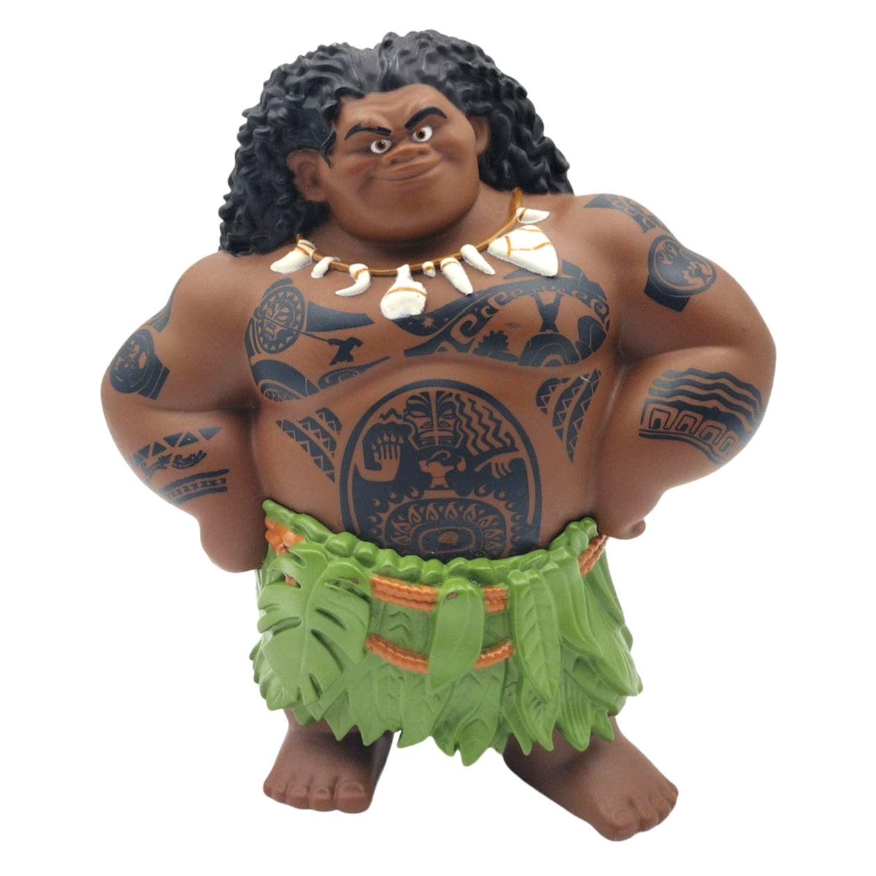 Disney Moana 8" Maui Figure Figurine Plastic Statue Hasbro Toy Demi God ...