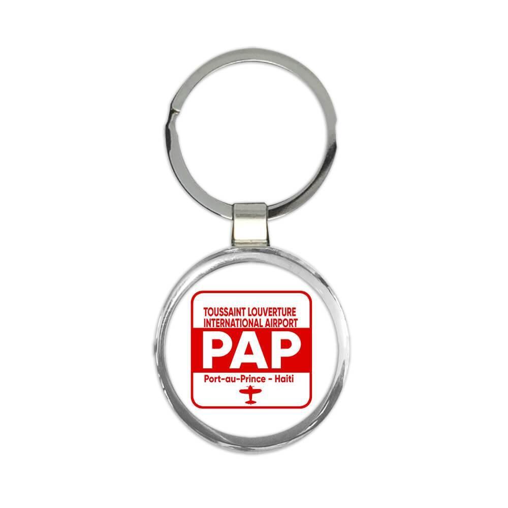 Haiti Toussaint Airport Port-au-Prince PAP : Gift Keychain Travel ...