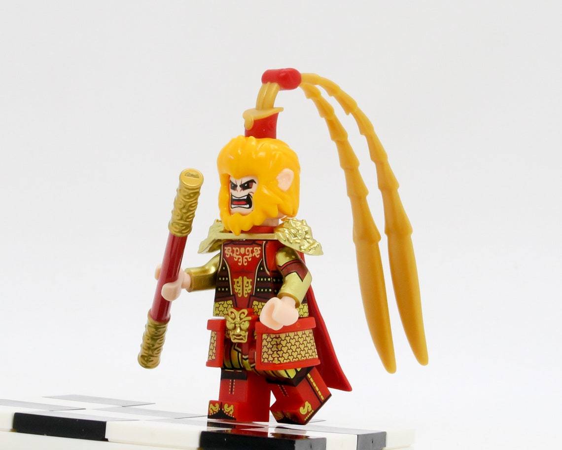 Journey to the West Sun Wukong Minifigures Weapons and Accessories ...