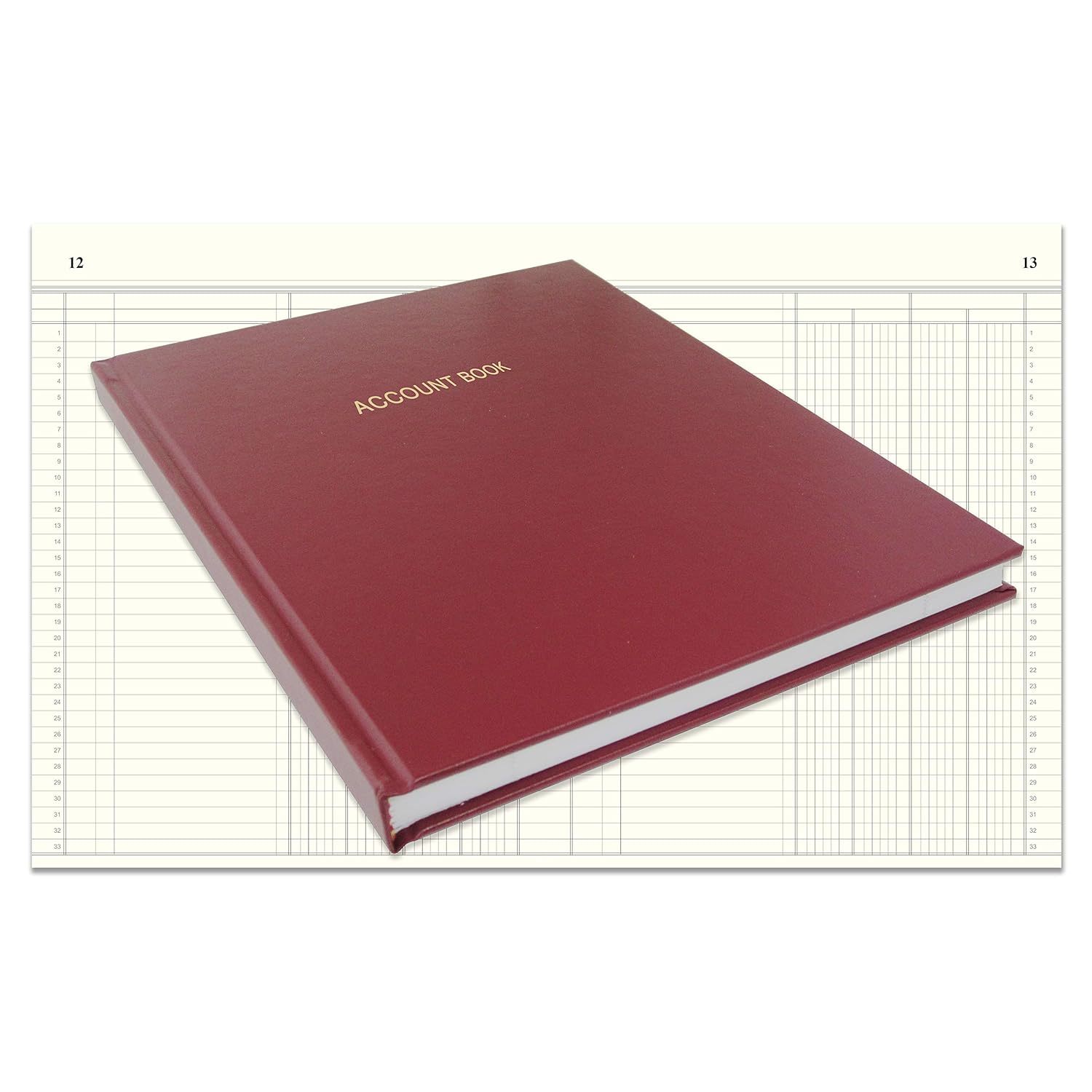 BookFactory Account Book/Ledger Book/Accounting Ledger/Account Notebook ...