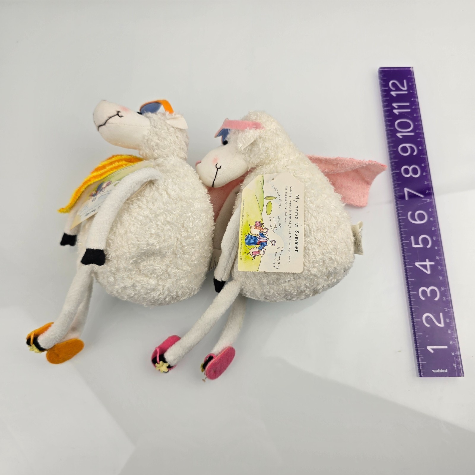 Dayspring Sheep Plush Stuffed Animal Beach Summer Vtg 2005 Really ...