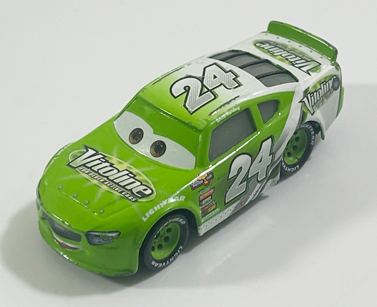 Disney Pixar Cars 3 Brick Yardley Diecast Vitoline #24 Racecar Used ...