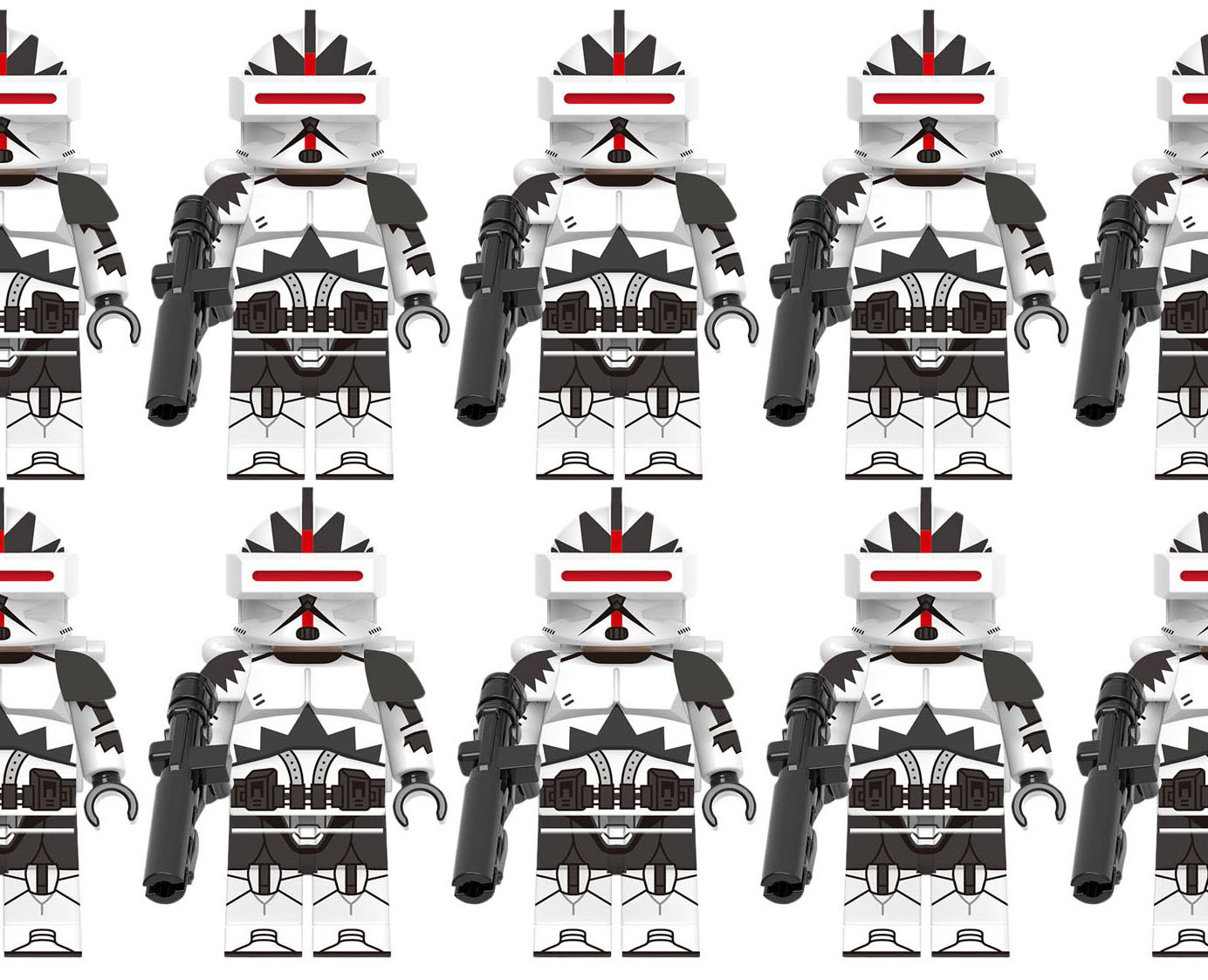 Star Wars 13th Battalion Clone Trooper Army Set 10 Minifigures Lot ...