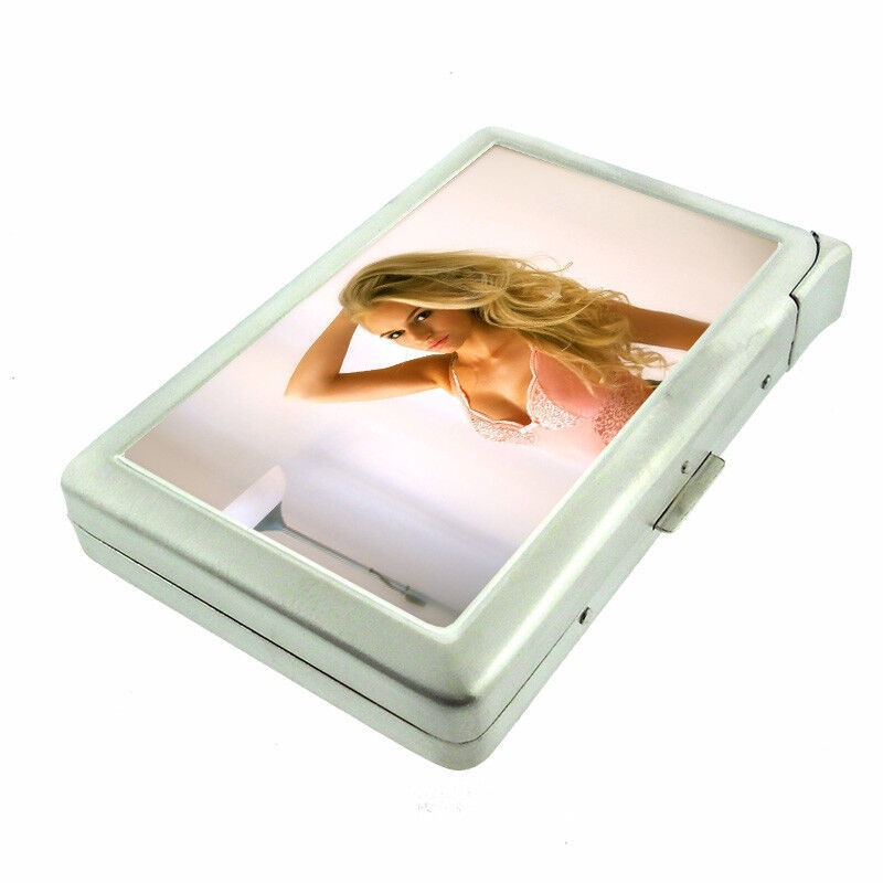 Norwegian Pin Up Girls D2 100's Size Cigarette Case with Built in ...