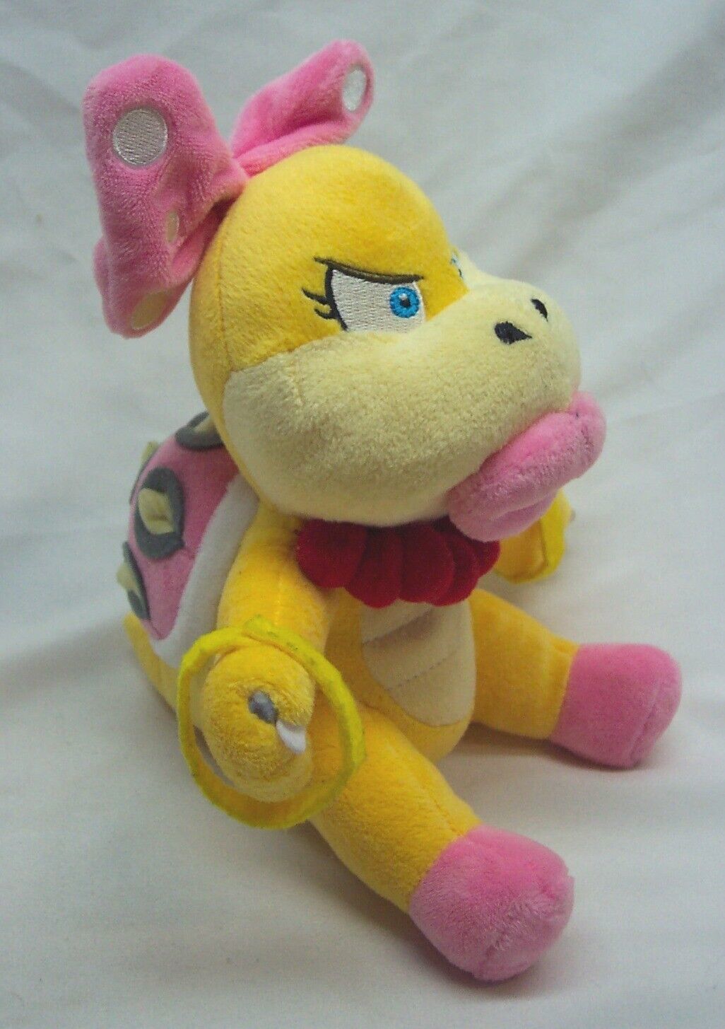 Nintendo Super Mario Bros. WENDY O. KOOPA Pink Girl 7" Plush STUFFED ...