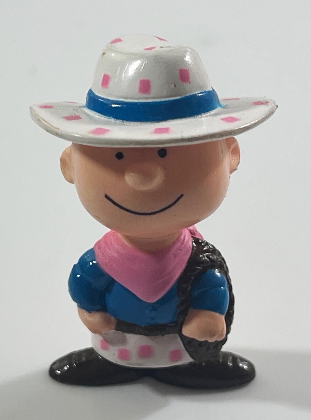 Charlie Brown Cowboy Vintage PVC Figure - Action Figures