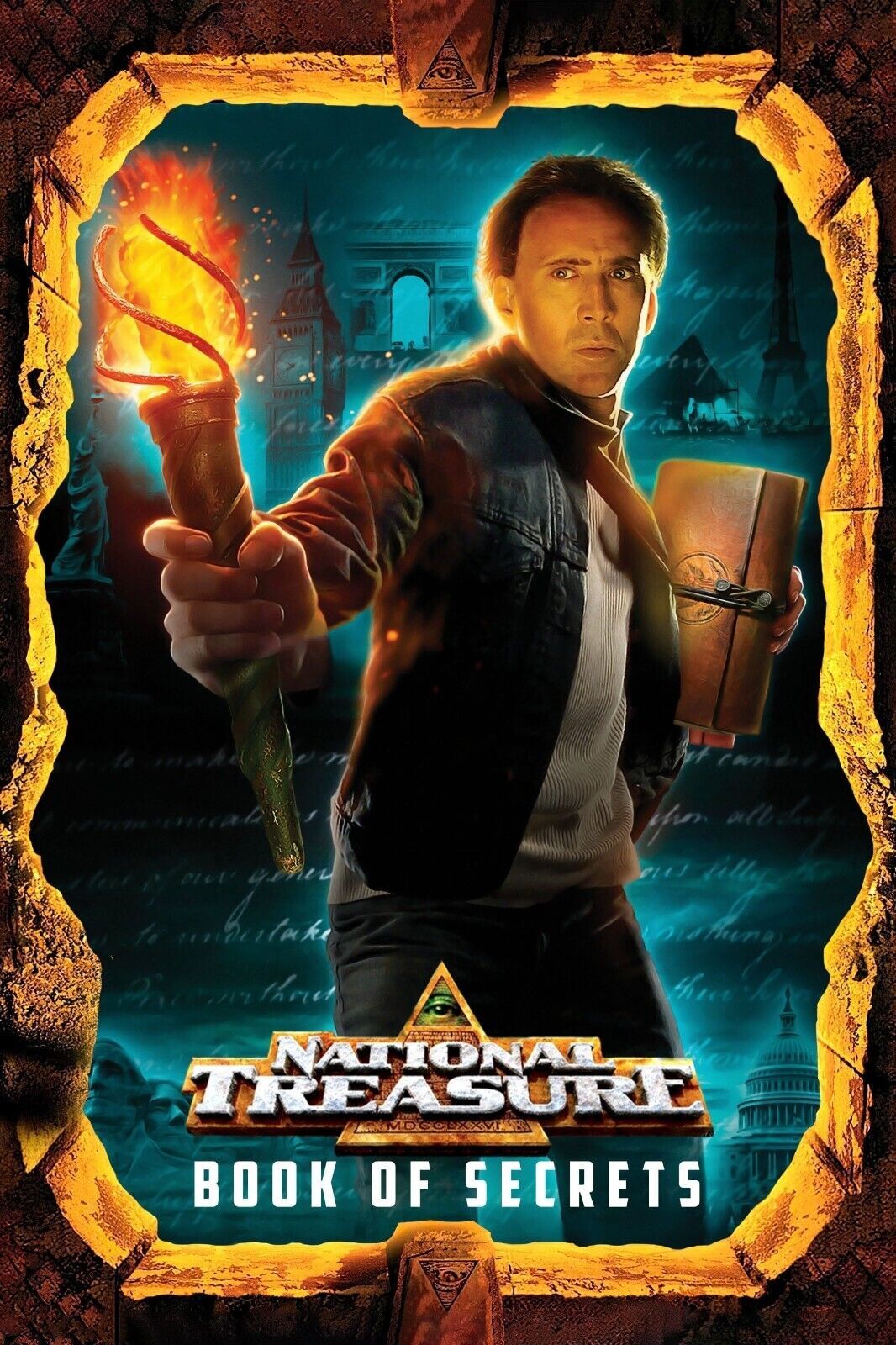 Disney's National Treasure 2: Book of Secrets Movie Poster | 2007 ...