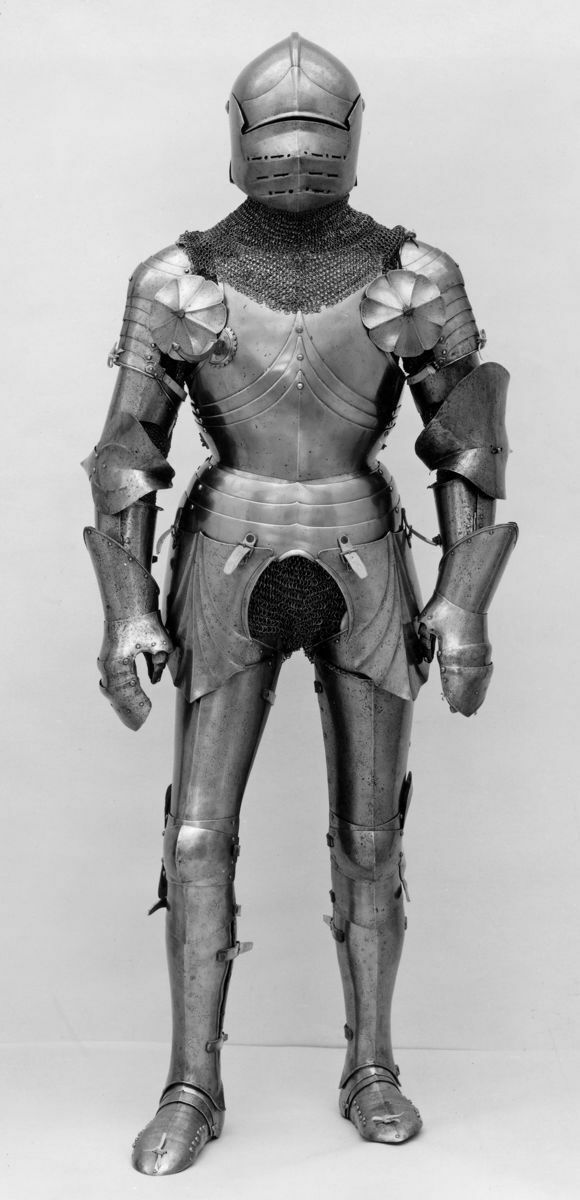 Medieval Steel Knight Armor Suit Antique Polish Surface Life Size ...