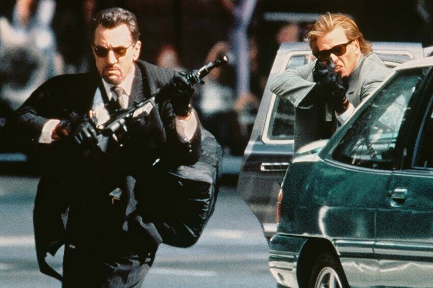 ROBERT DE NIRO & VAL KILMER COLOR POSTER PRINT HEAT - Everything Else
