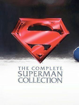VHS - The Complete Superman Collection (1978-1987) *4 Movie Box Set ...