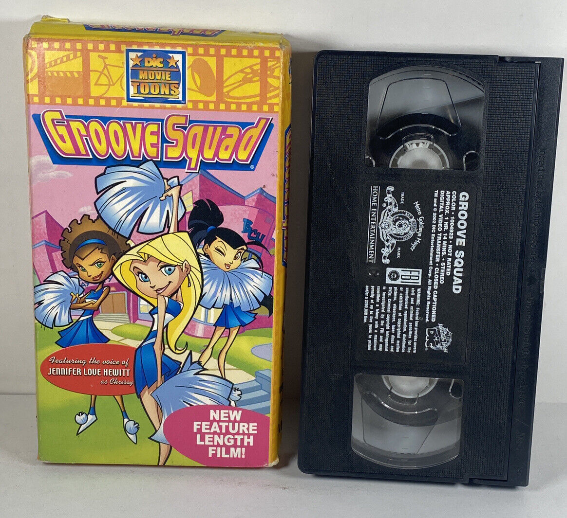 Groove Squad VHS DIC Toons NICKELODEON JENNIFER LOVE HEWITT OOP HTF ...