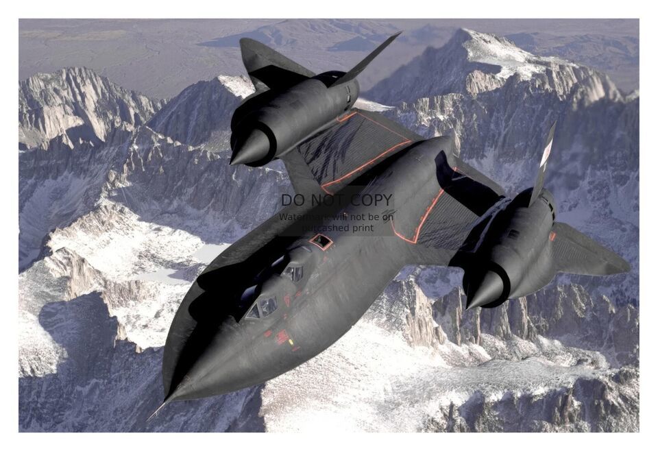 Nasa SR-71 Lockheed Blackbird Recon Aircraft and 50 similar items