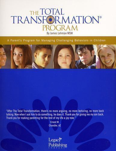 The Total Transformation Program, James Lehman, Workbook CDs DVDs Child ...