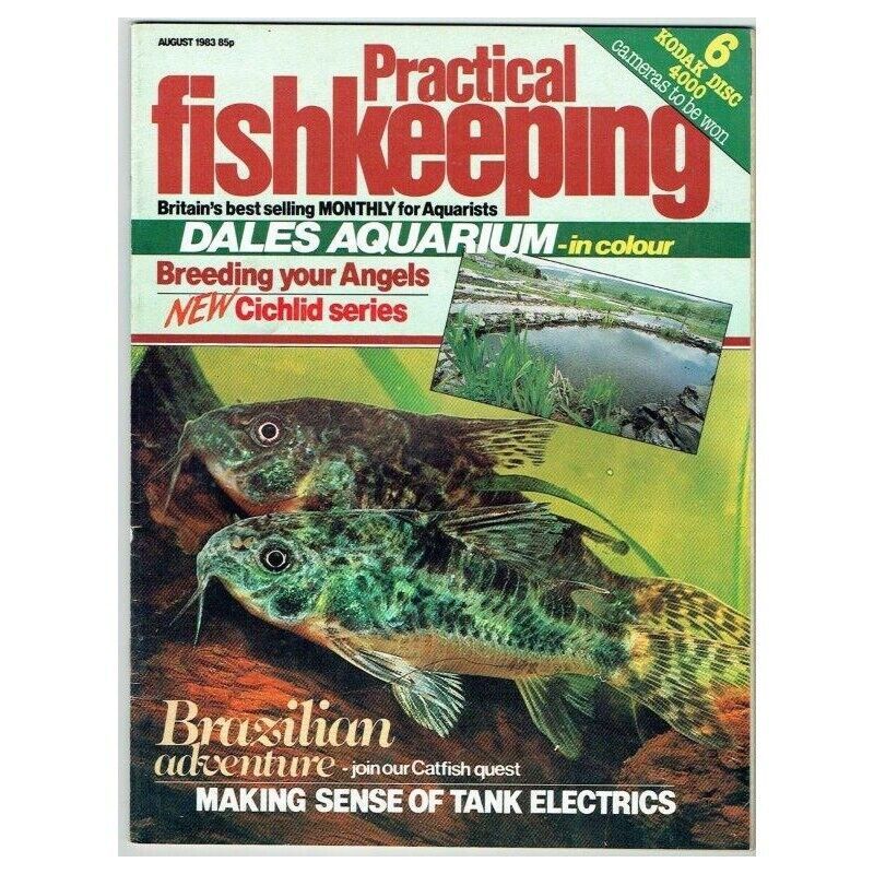 Practical Fishkeeping Magazine August 1983 mbox615 Dales Aquarium ...