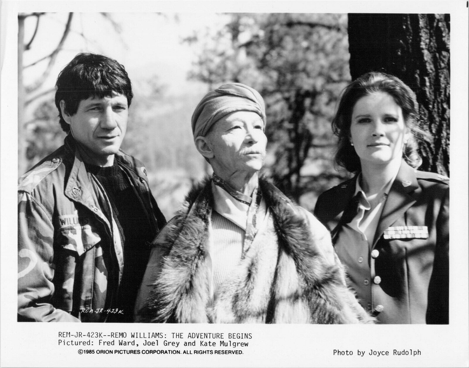 Remo Williams 1985 original 8x10 photo Fred Ward Joel Grey Kate Mulgrew ...