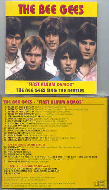 The Bee Gees - First Album Demos - CDs
