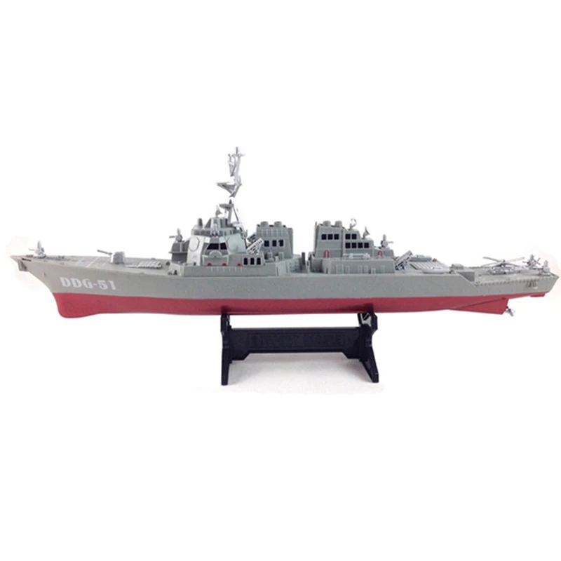 2X Guided Missile Destroyer Ship Model Static Toys With Display Stand ...
