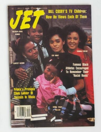 VTG Jet Magazine October 7 1985 Lisa Bonet and Sabrina Lebeauf No Label ...