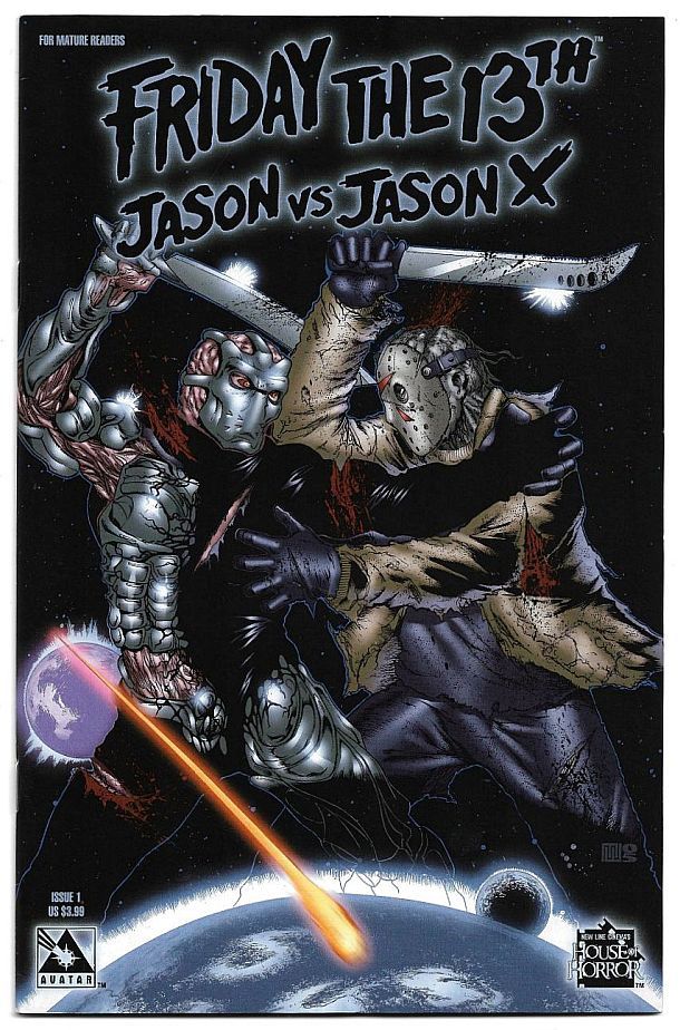 Friday The 13th: Jason Vs. Jason X #1 (2006) *Avatar / Cover Art By ...