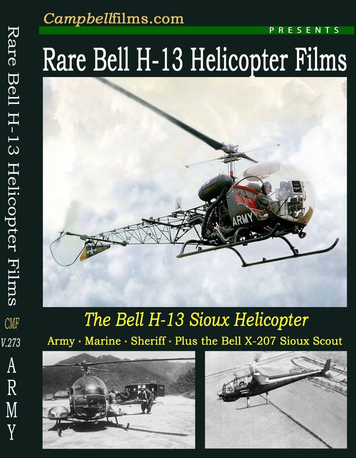 The Bell H-13 Helicopter - The Military Version of the Bell 47 Army ...