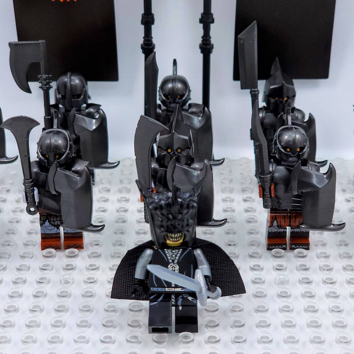 11pcs The Mouth of Sauron and Mordor Orcs The Lord of the Rings ...