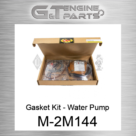 M-2M144 GASKET KIT - WATER PUMP made by INTERSTATE MCBEE (NEW ...