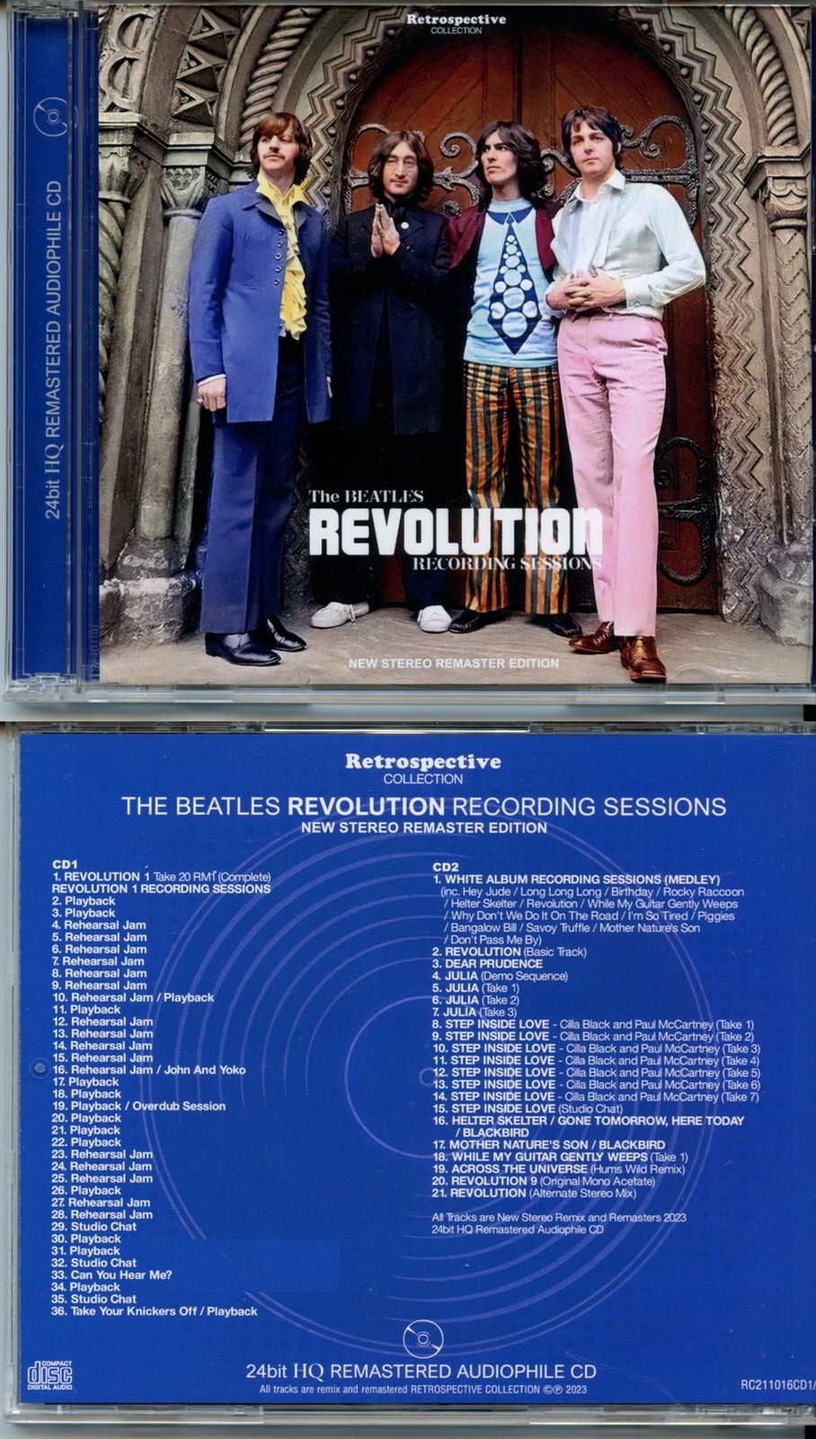 The Beatles - Revolution Recording Sessions ( 2 CD SET ...