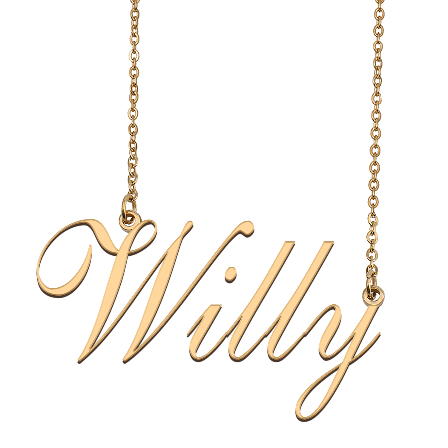 Willy Custom Name Necklace Personalized for Mother's Day Christmas Gift ...